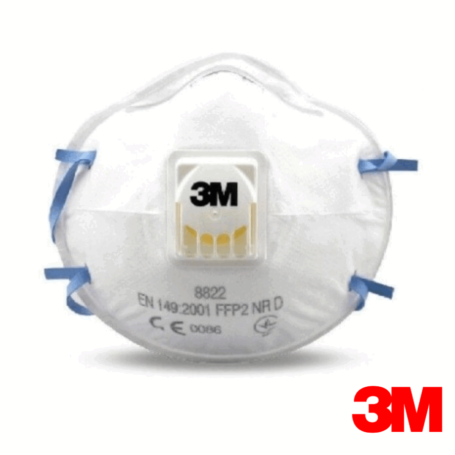 Barbijo 3M 8822 – Agente Industrial Online